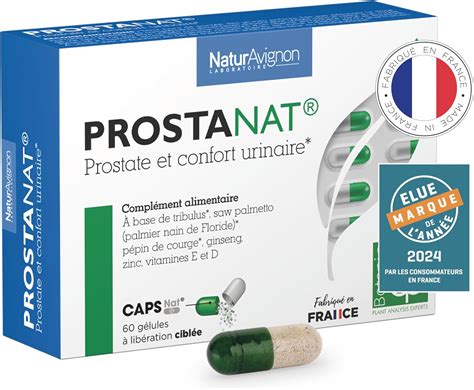 Laboratoire Naturavignon Prostanat Prostate Confort Urinaire