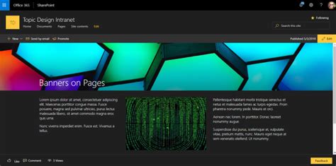 Microsoft365 Day 187 Creating Banners For Your Sharepoint Online Pages Tracy Van Der Schyff