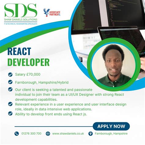 Shaw Daniels Solutions On Linkedin Frontenddeveloper Hybrid