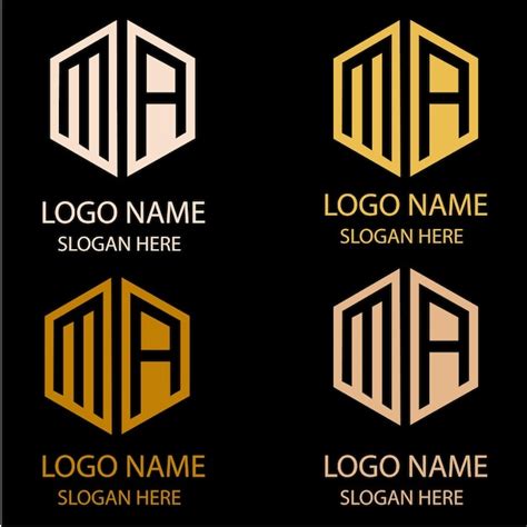 Premium Vector Creative Letter Ma Logo Design Vector For Business Company
