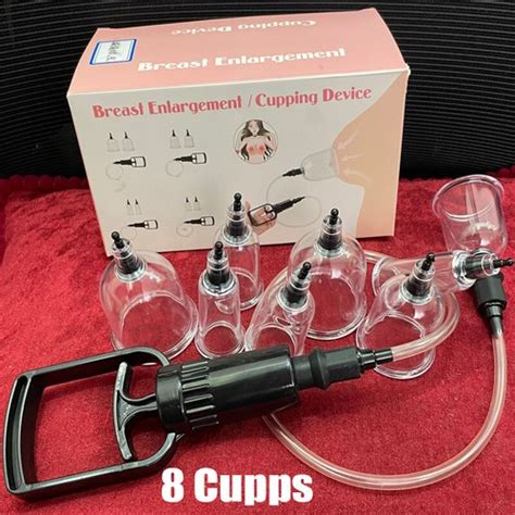 8 Cups Nipple Sucker Clit Pussy Breast Pump Vacuum Suction Cup Sex Toy For Women Ebay Uk