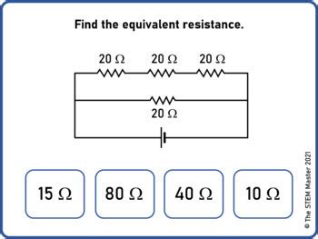 Series And Parallel Resistors Interactive Google Slides Game Digital Resource