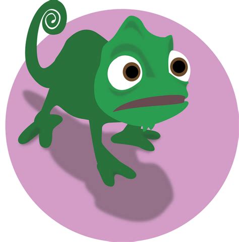 Pascal Tangled Illustration By Blindfaeth On Deviantart