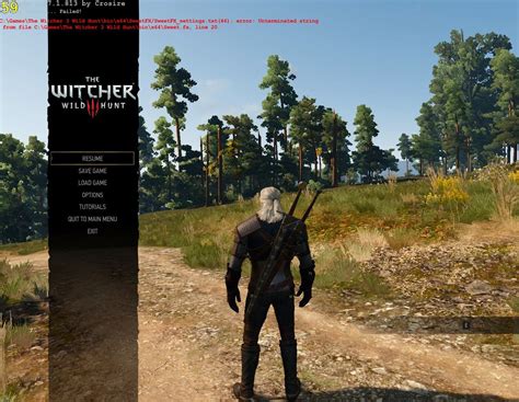 Witcher 3 Text Error Ingame When Using Sweetfx Pcmasterrace