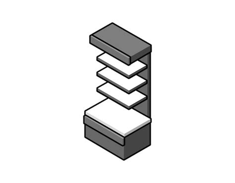 Premium Vector Showcase Isometric Design Icon Vector Web Illustration 3d Colorful Concept