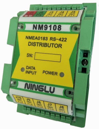 China Rail Installation Nmea0183 Distributorbuffer 1 Input To 8 Outputs China Nmea0183 Buffer