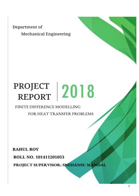 Finite Difference Methods Mathematica Ppt