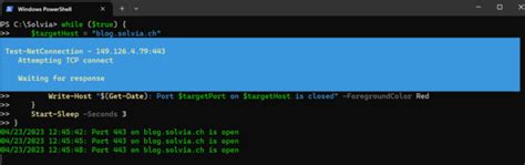 How To Monitor Specific Tcp Port On Using Powershell And Test Netconnection Solviach Blog