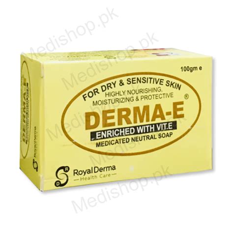 Derma E Medicated Soap 100gm Medishoppk