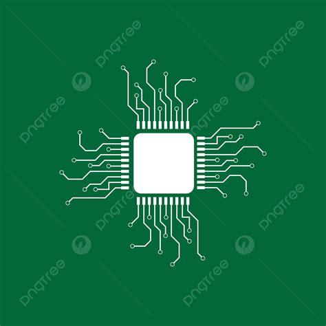 Hình ảnh Mạch Xử Lý Biểu Tượng Và Biểu Tượng Thông Tin Vi Mạch điện Tử Vectơ Png Thông Tin
