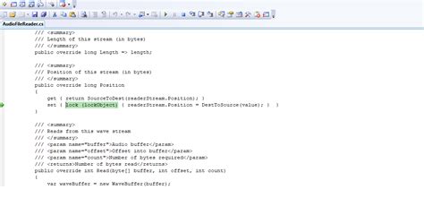 Seek Problem Issue Naudio NAudio GitHub