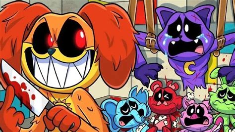 Улыбающиеся Твари ЗУБ ЗА ЗУБ Poppy Playtime 3 Анимации на русском — Видео от Blogers