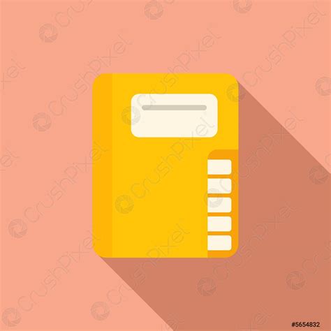 Web Folder Icon Flat Vector Computer Interface Stock Vector 5654832 Crushpixel