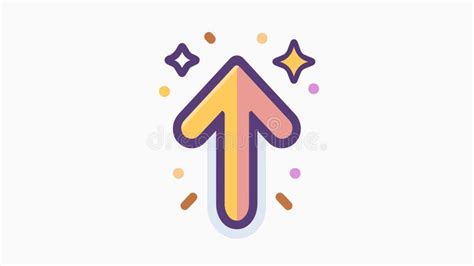 Professional Upload Arrow Icon For Basic Web Design Concept Usage Stock Vector Illustration Of