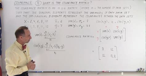 Covariance Of What Is The Covariance Matrix By Michel Van Biezen
