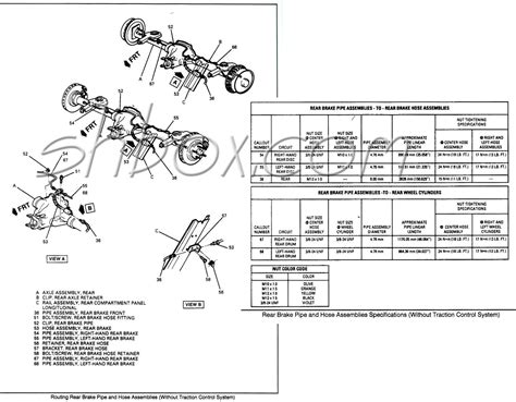 Camaro Rear End Specifications