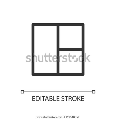 Photo Collage Pixel Perfect Linear Ui Stock Vector Royalty Free 2192548059 Shutterstock