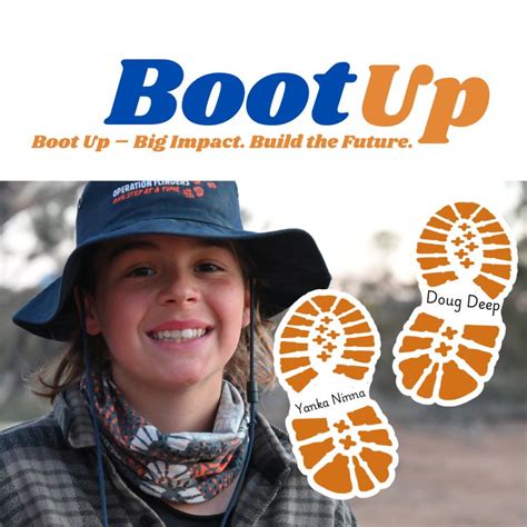 Boot Up Big Impact Build The Future Buy A Boot Sticker And