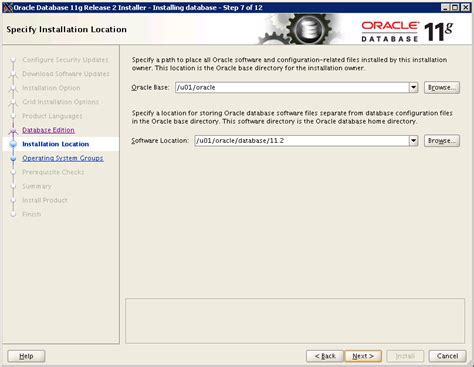 Инсталляция Oracle Database 112032 в Oracle Linux 63 Инсталляция