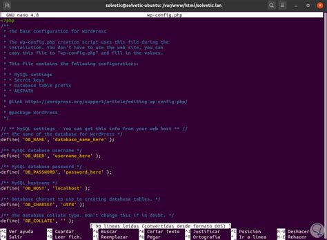 Instalar WordPress Ubuntu Apache Solvetic
