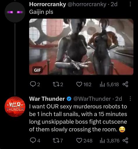 Its Confirmed Gaijin Likes Slow Sexy Snails Rwarthunder