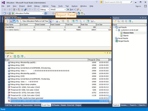 About The Report Panel Aqtime Documentation About The Report Panel Aqtime Documentation