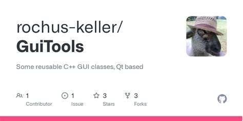 Github Rochus Kellerguitools Some Reusable C Gui Classes Qt Based