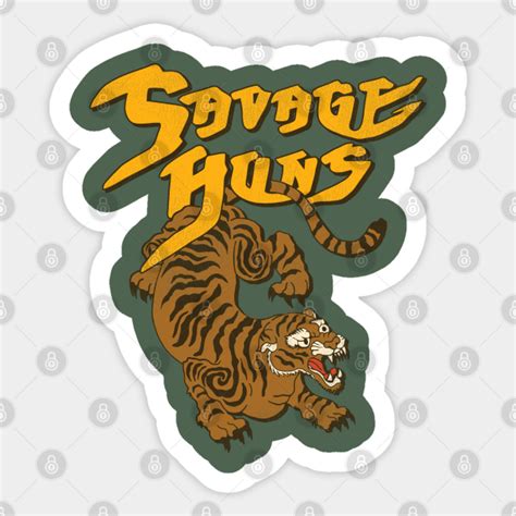 The Savage Huns The Warriors Movie The Warriors Sticker Teepublic
