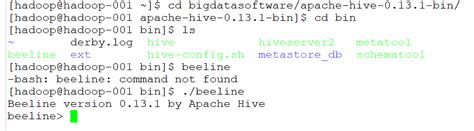 Hive Hiveserver2beelinejdbc客户端访问操作 Transkai 博客园