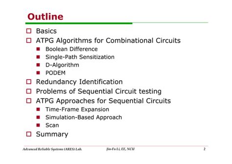 Combinational And Sequential Atpgpdf