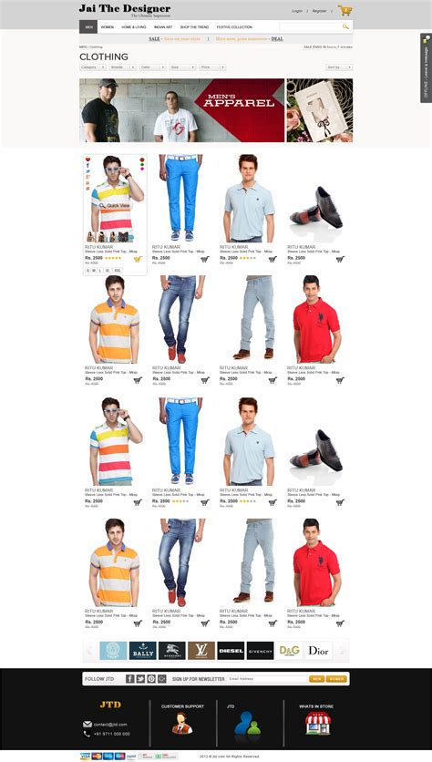 Ecommarce Design Portfolio