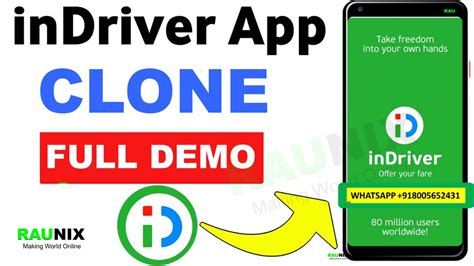 How To Make App Like Indriver Raunix Tech Services
