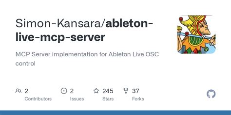 Github Simon Kansaraableton Live Mcp Server Mcp Server
