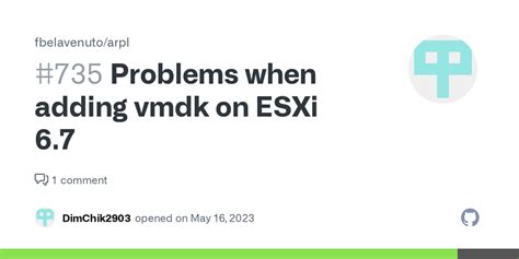 Problems When Adding Vmdk On Esxi 67 · Issue 735 · Fbelavenutoarpl