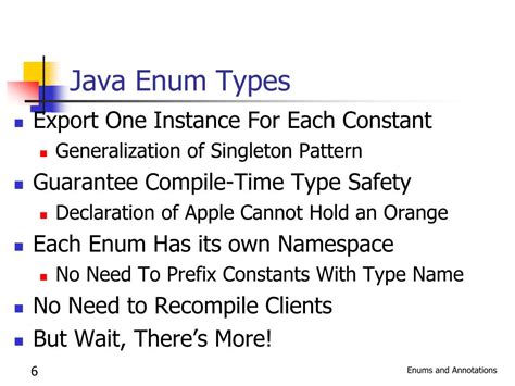 PPT Effective Java Chapter Enums And Annotations PowerPoint Presentation ID