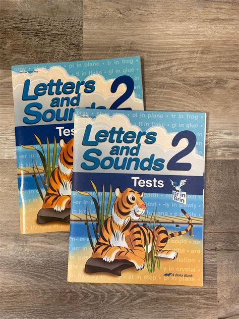 Abeka Letters And Sounds 2 Tests And Key Set First Homeschool