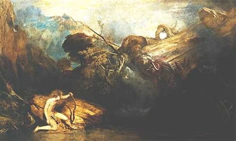 Apollo And Python J M W Turner