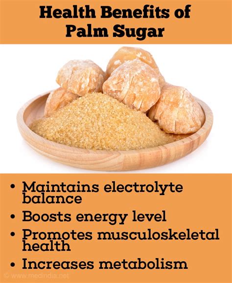 Health Benefits Of Palm Sugar