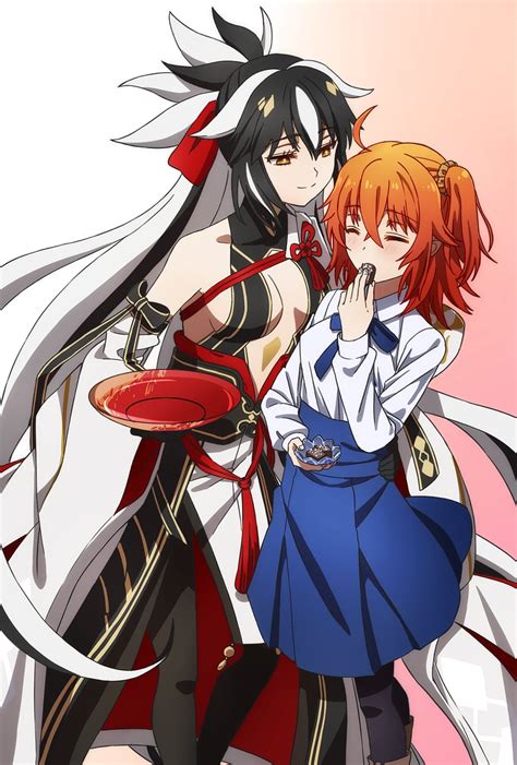 Fujimaru Ritsuka Nagao Kagetora Uesugi Kenshin And Uesugi Kenshin