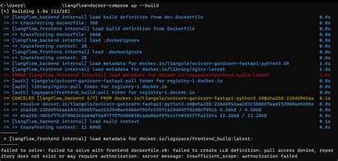Fix Dockerfile · Issue 21 · Langflow Ailangflow · Github