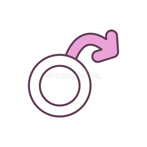 Sexual Dysfunction Icon Isometric Vector Young Man Blue And Pink
