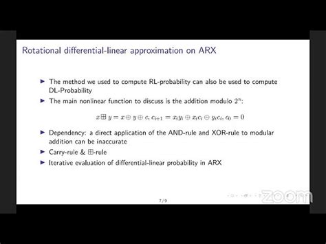 free video symmetric cryptanalysis from theiacr class central
