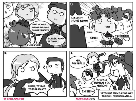 Chibi Chibi In Danger A Sailor Stars Doujinshicomics Moonsticks