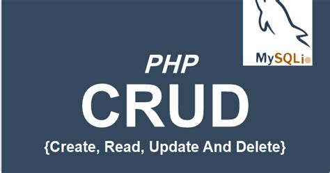 Cara Create Read Update Delete Crud Php Dan Mysqli Secara Lengkap
