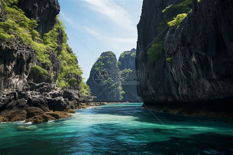 夏季山中碧绿的河水高清图片下载 正版图片600669561 摄图网