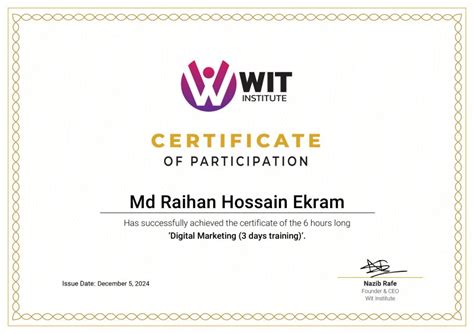 Md Raihan Hossain Ekram On Linkedin I Am Delighted To Share That I Have Successfully Completed
