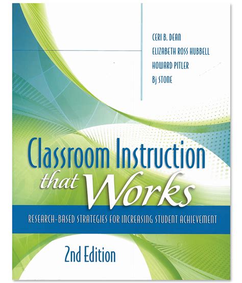 Classroom Instruction That Works Research Based Strategies For