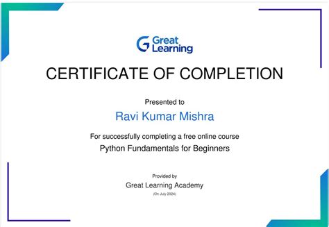 Ravi Kumar Mishra On Linkedin I Am Thrilled To Have Successfully