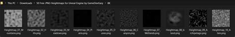 50 Free Terrain Heightmaps For Unreal Engine Tutorial By GameDevGary