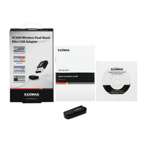 Mini Usb Wi Fi Adapter Edimax Ew 7811utc Usb 20 Vicedeal